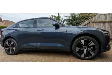 Dan just left a new 5-star review of his new Polestar 2 Fastback